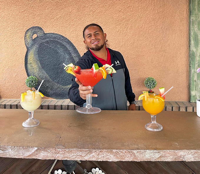 Behind every great margarita is someone who understands that presentation matters, but flavor is what you'll remember tomorrow.