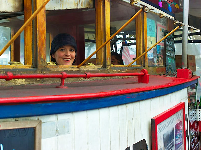 Behind that smile lies the keeper of crispy secrets &ndash; the maestro of maritime munchies.