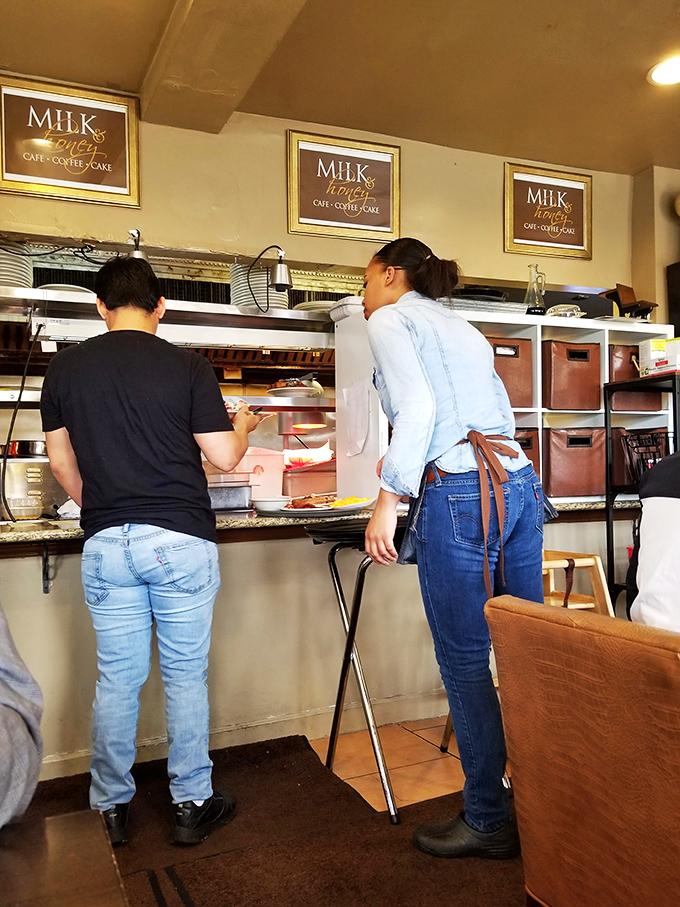 Where the magic happens. These kitchen wizards transform simple ingredients into plates that make you close your eyes when you take the first bite.