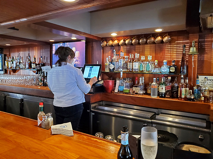 Behind every great seafood experience is a well-stocked bar where maritime dreams are mixed, shaken, and occasionally set on fire.