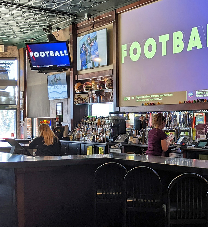 Inside Graffiti's, a wall of taps, big screens broadcasting football, and friendly staff come together to create the kind of welcoming atmosphere that feels like a second home.