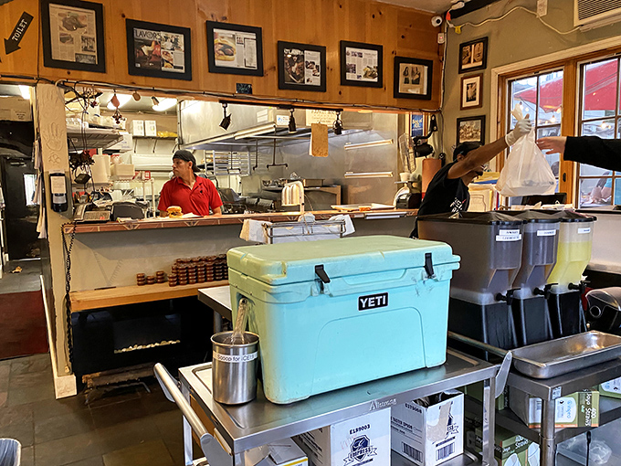 Behind every great barbecue joint is a team that understands the sacred trust of smoke and meat. The magic happens behind that counter.