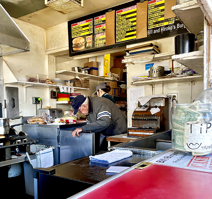 Behind every great burger stand is a kitchen crew who've perfected their craft through thousands of flips and countless satisfied customers.