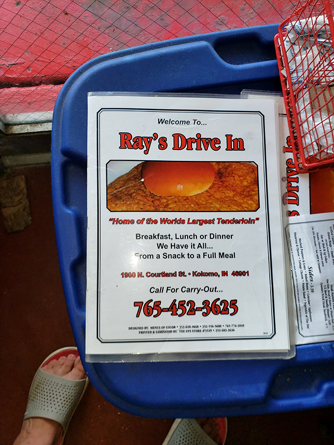 Ray's menu proudly announces itself as "Home of the World's Largest Tenderloin"&mdash;a claim that seems less like boasting and more like a public service announcement.
