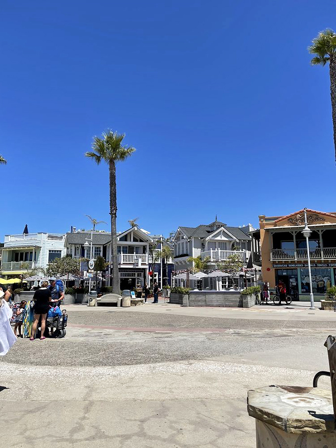 The town square feels like a movie set where everyone's on vacation and nobody's checking their email&mdash;a rare and beautiful thing.