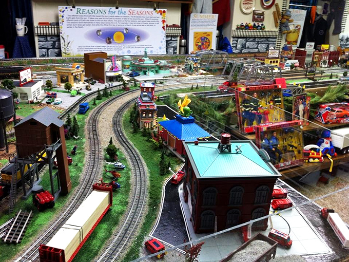 Not just for doll enthusiasts&mdash;this miniature train village showcases the museum's range with incredible attention to tiny architectural details.