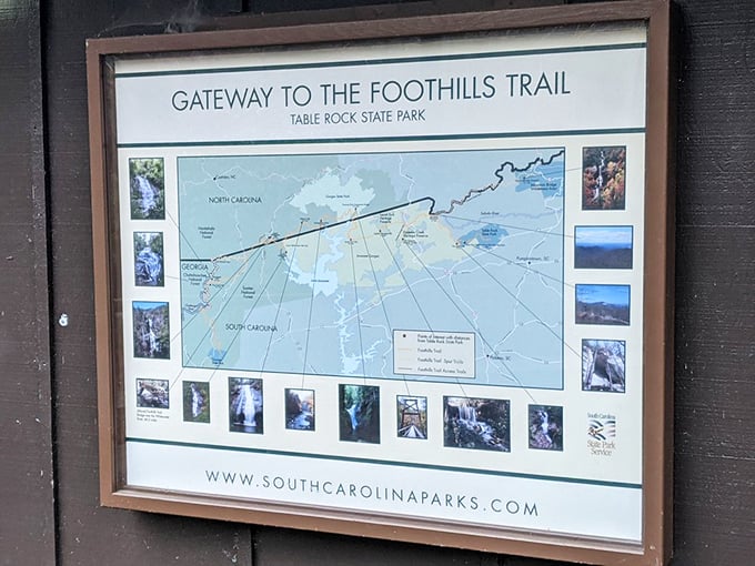 Your GPS to adventure &ndash; this trail map doesn't need batteries or cell service to guide you to the park's most spectacular sights.