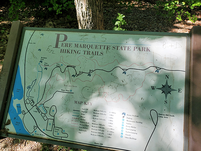 Every adventure needs a good map, even if it ends up folded incorrectly forever. This trail guide has guided countless hikers toward breathtaking vistas and inevitable blisters.