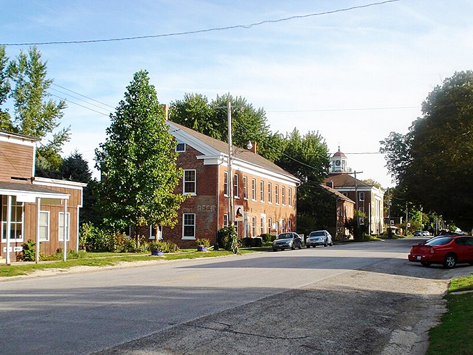 Bishop Hill's historic buildings maintain their dignified simplicity, a testament to Swedish practicality and pioneer determination.