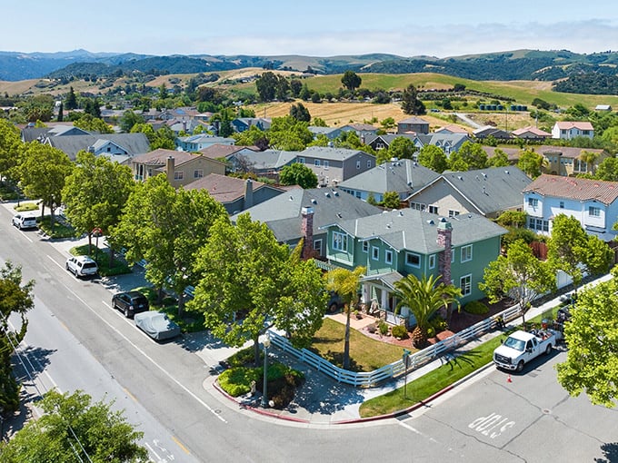San Juan Bautista's mission-era buildings transport visitors to California's Spanish colonial days.