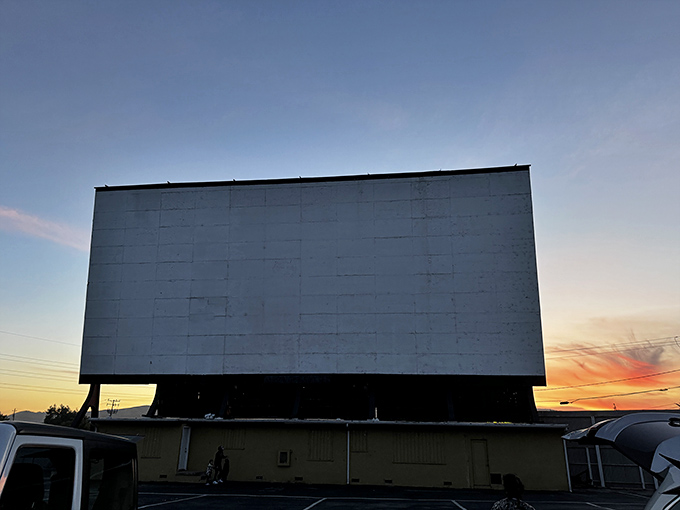 Sunset Drive-In lives up to its name with spectacular evening views before the show begins in San Luis Obispo.