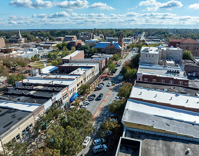 Anderson's downtown vista spreads out like a living postcard, where life moves at a pace that allows you to actually enjoy it.