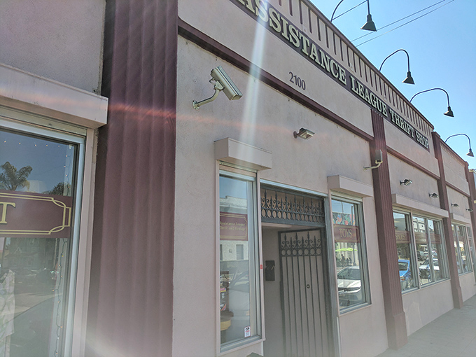 Behind that classic facade lies a volunteer-run wonderland where your grandmother's good china finds new life in a millennial's first apartment.