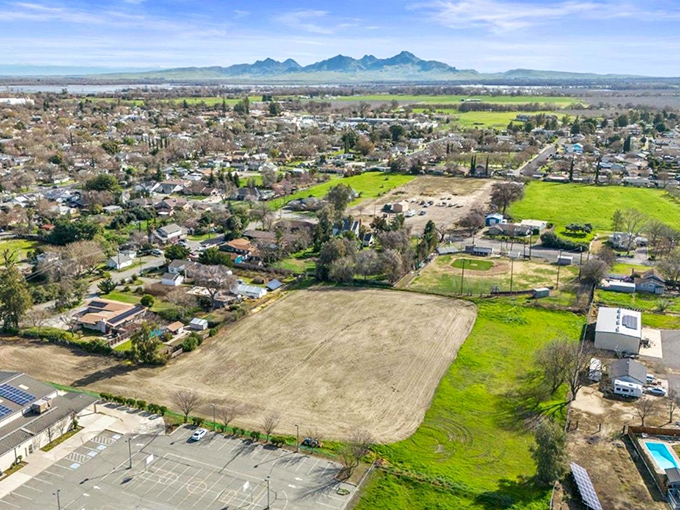 The Sacramento Valley stretches beyond Colusa's tidy neighborhoods, where California's agricultural heart beats strongest.