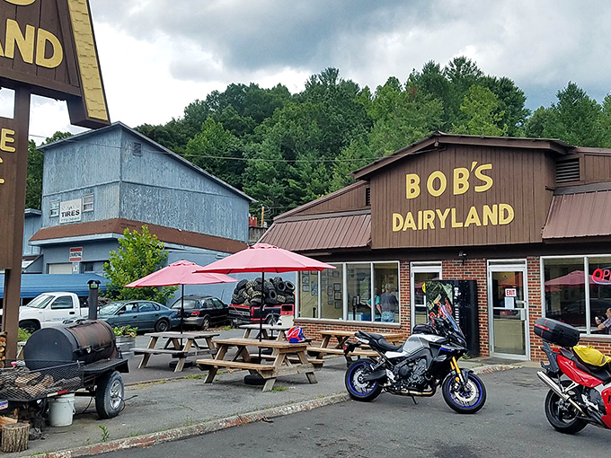 Burgers, bikes, and picnic tables&mdash;Bob&rsquo;s Dairyland in Roan Mountain is where good food and small-town charm come together.