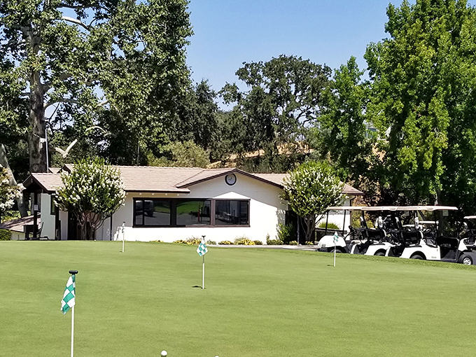 Golf with a view! Alisal's manicured greens offer a different kind of Danish-California fusion experience.
