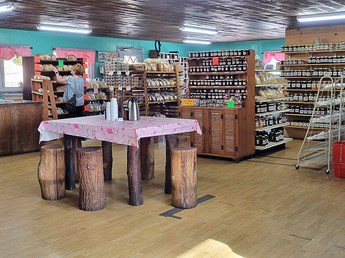 Another angle reveals even more temptations designed to test your self-control and portion planning.