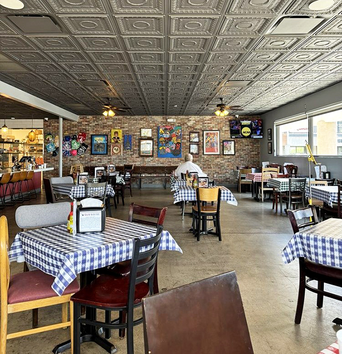 The kind of dining room where memories are made, calories are ignored, and chicken is properly revered as the culinary star it is.