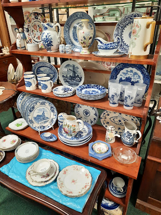 Blue and white porcelain paradise&mdash;these delicate pieces have survived decades to create a collection that would make your grandmother proud.