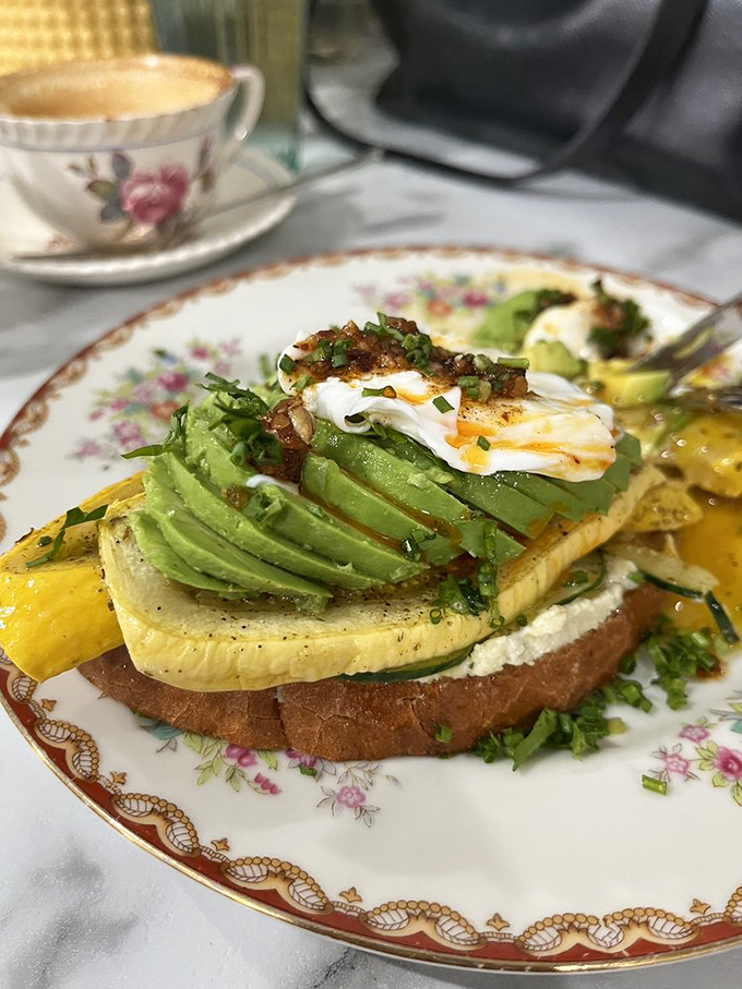 Avocado toast that's not just Instagram-worthy but actually worth eating &ndash; where every layer from bread to egg creates perfect breakfast harmony. 