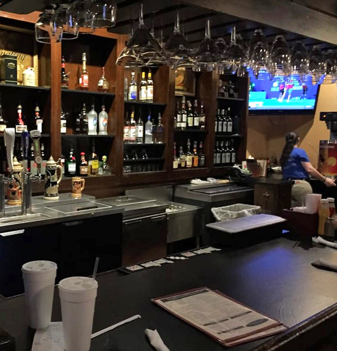 Yes, they have a full bar&mdash;because sometimes your buttermilk pie needs a proper bourbon companion. Small towns understand life's important pairings.