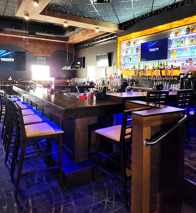 A bar that balances sports-watching practicality with cocktail-sipping sophistication &ndash; the Switzerland of drinking establishments.