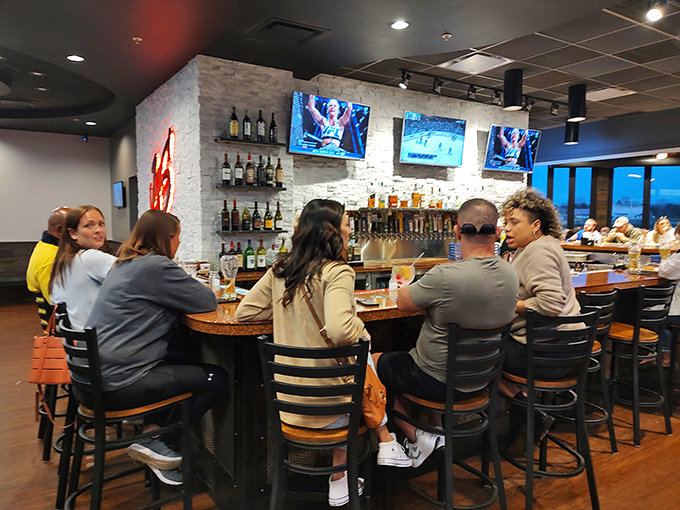 The bar area &ndash; where strangers become friends and "I'll just have one drink" becomes "What's for dinner?" faster than you can say "menu, please."