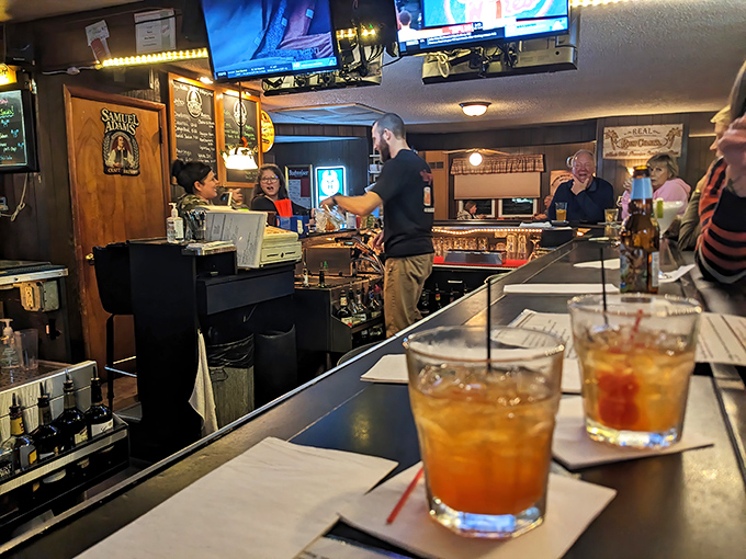 The bar at Toby's isn't just serving drinks &ndash; it's preserving a slice of Americana that feels increasingly precious in our fast-casual world.