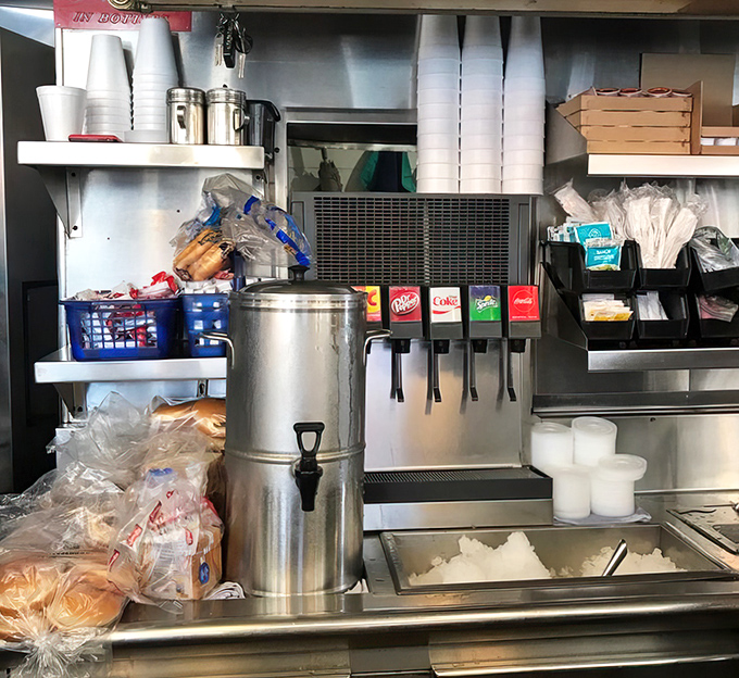 The drink station isn't trying to reinvent the wheel&mdash;just serving up the classics that have been washing down great burgers since Truman was in office.