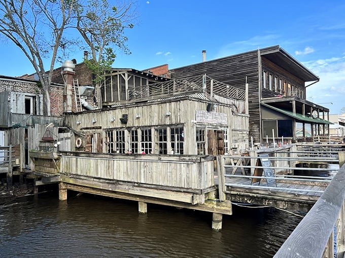 This weathered waterfront establishment has the perfect patina of authenticity &ndash; if a restaurant doesn't look like it could tell stories, I'm suspicious of the seafood.