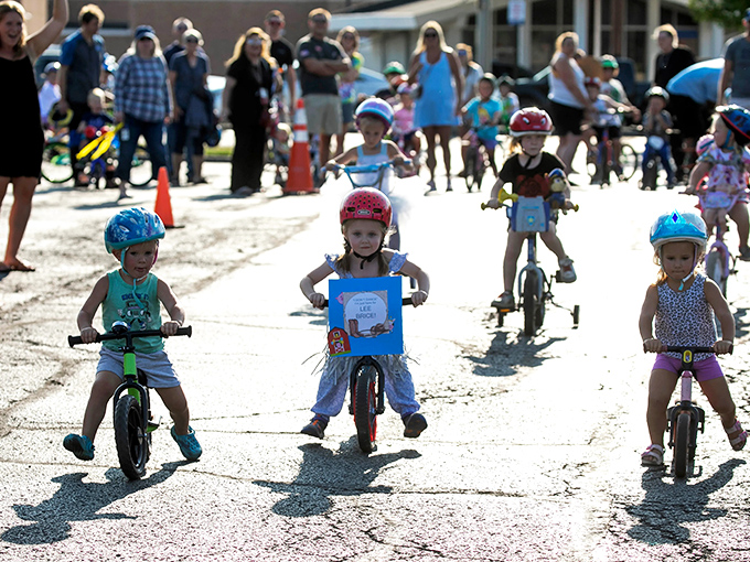 Future Tour de France champions start somewhere! Lancaster's kids' bike races combine childhood determination with training wheels &ndash; a recipe for pure, unfiltered joy.