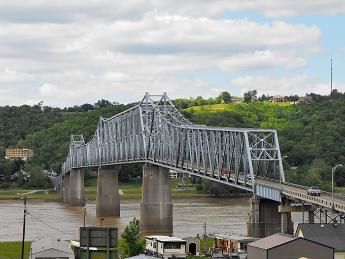 This isn't just a bridge; it's a steel handshake between states, a daily commute for some, and an engineering marvel for the rest of us.