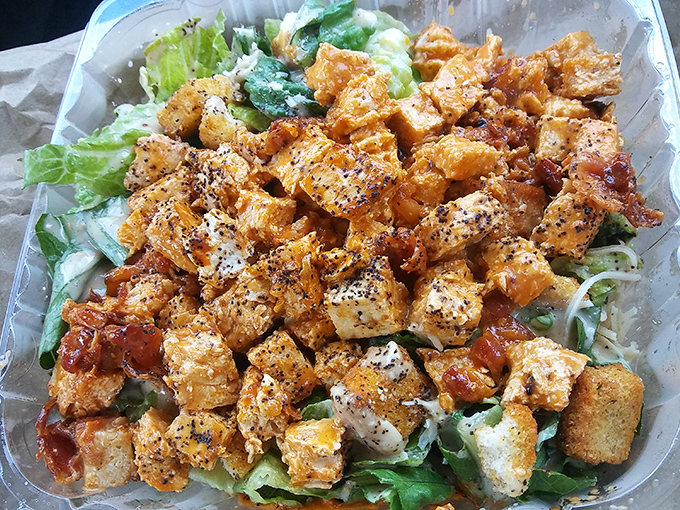 The Buffalo Chicken Caesar Salad &ndash; for when you want something "healthy" but can't resist that buffalo chicken calling your name.