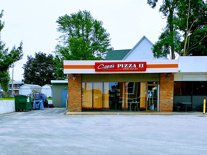 Capo's Pizza serves up slices that remind you why chain restaurants will never capture the magic of a true local pizzeria.