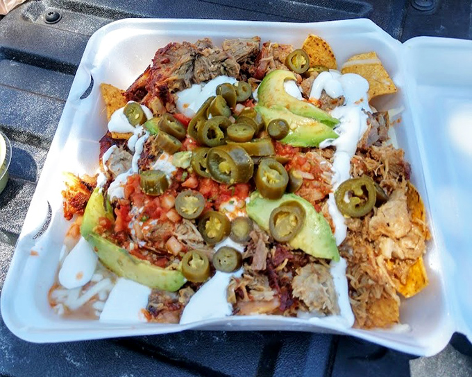 Super nachos that live up to their superhero name. With powers of perfect crunch-to-melt ratio and avocado placement that defies gravity.