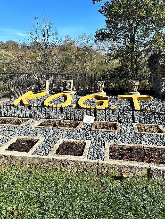 Castle grounds where fairy tale architecture meets Midwest practicality in stunning visual harmony.