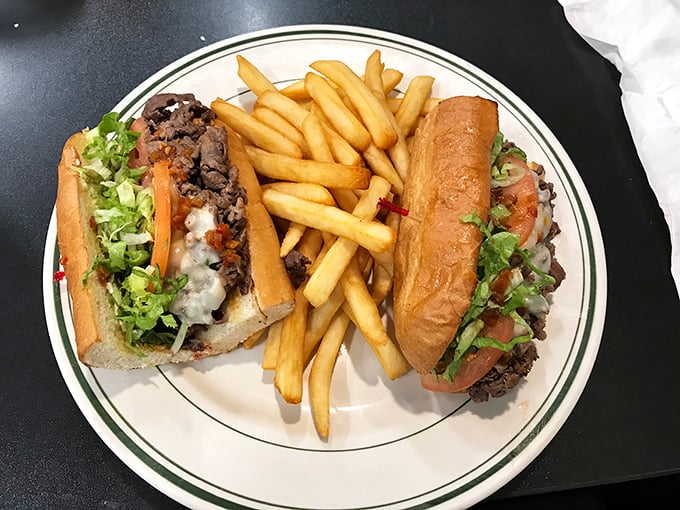 A cheesesteak that would make Philadelphia pause and nod with respect &ndash; no small feat.