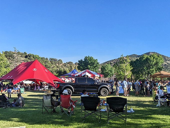 Community gatherings under the shade of pop-up tents &ndash; where Sierra Vista residents prove that the best social network doesn't require Wi-Fi.