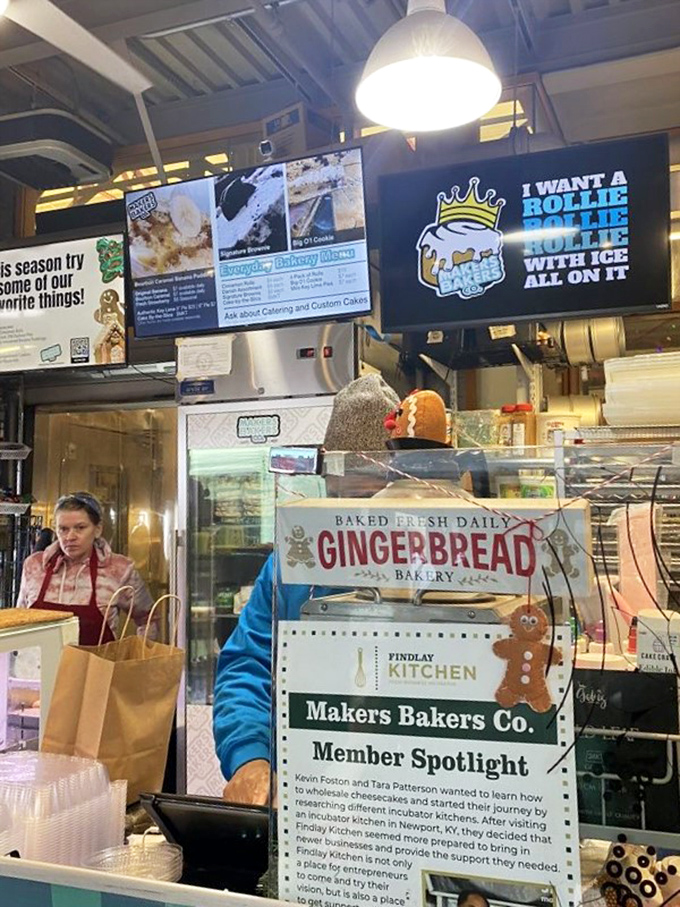 Endless rows of temptation displayed like edible jewels, each item more enticing than the last in this paradise.