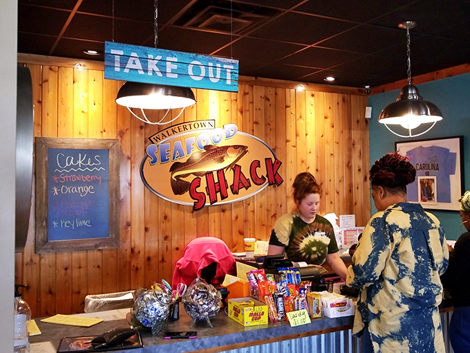 The take-out counter&mdash;salvation for those days when you need exceptional seafood but your social battery is running low.