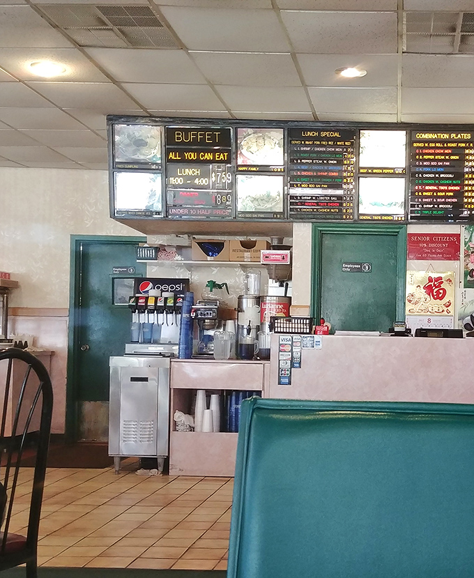 The order counter tells the story&mdash;this is a place where value and simplicity reign supreme. No fancy gimmicks, just good food at fair prices. 