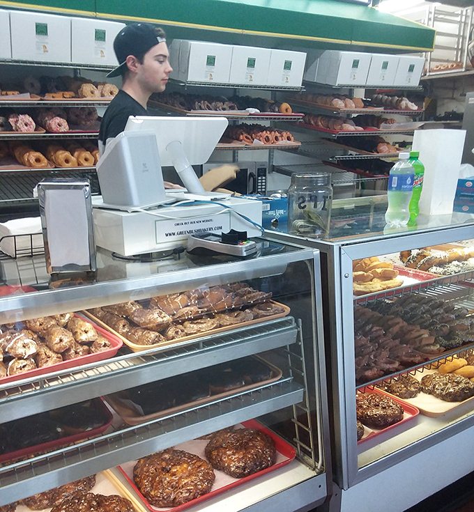 The command center where donut magic happens and boxes of happiness are carefully assembled.