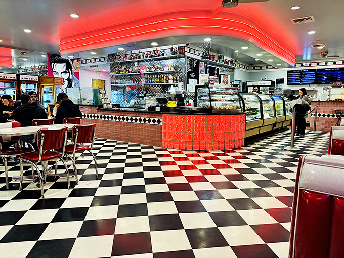 The beating heart of Rick's&mdash;where dessert dreams are fulfilled and diet plans go to die with a smile.