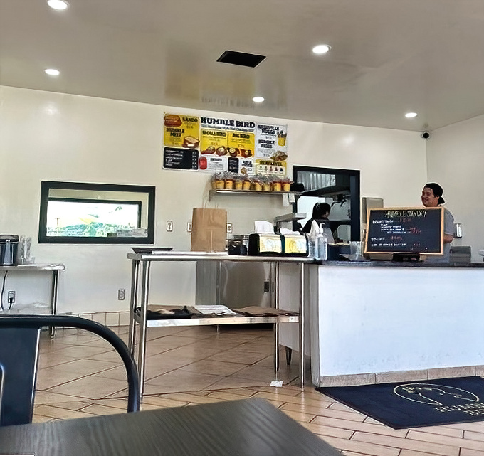 The ordering counter&mdash;where life-changing decisions are made about heat levels and whether to add that mac and cheese you're definitely adding.