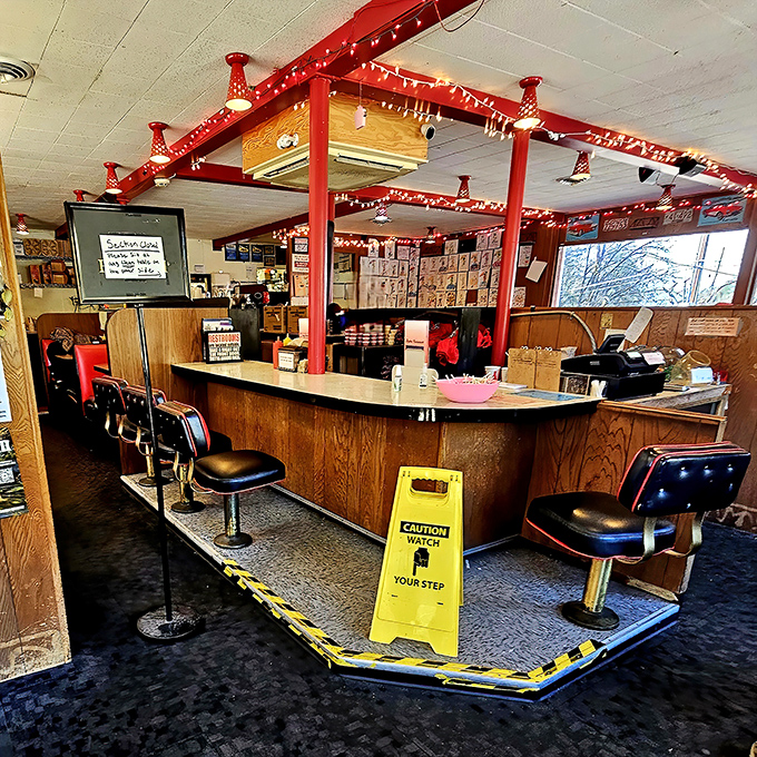 Caution indeed&mdash;one step into this temple of temptation and you'll be planning your return visit before the first bite hits your lips.