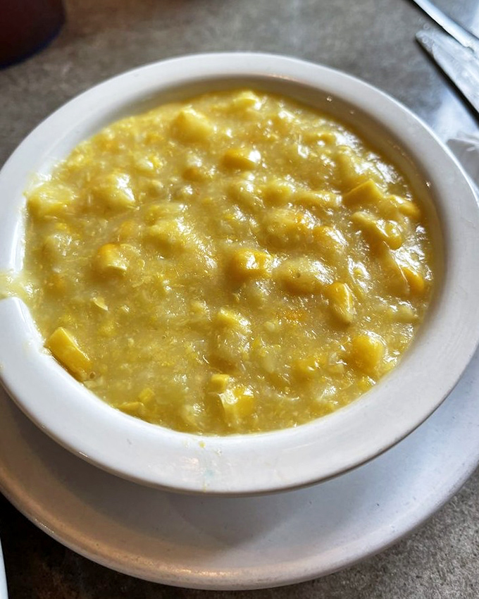 Creamed corn that could convert vegetable skeptics. Sweet, savory, and somehow both homey and luxurious at the same time.