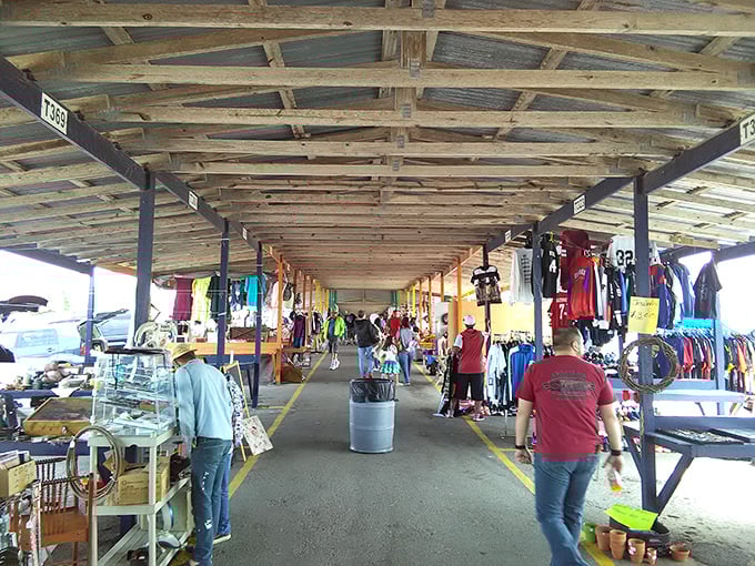 The covered walkways buzz with treasure hunters on missions more serious than any shopping expedition.