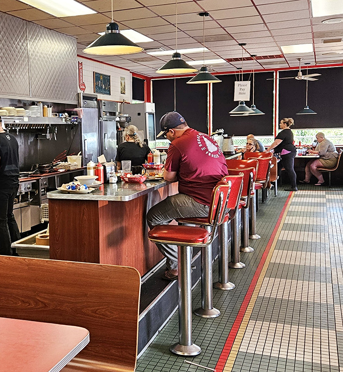 Counter culture at its finest&mdash;where you can watch your breakfast being born and exchange knowing nods with fellow diners.