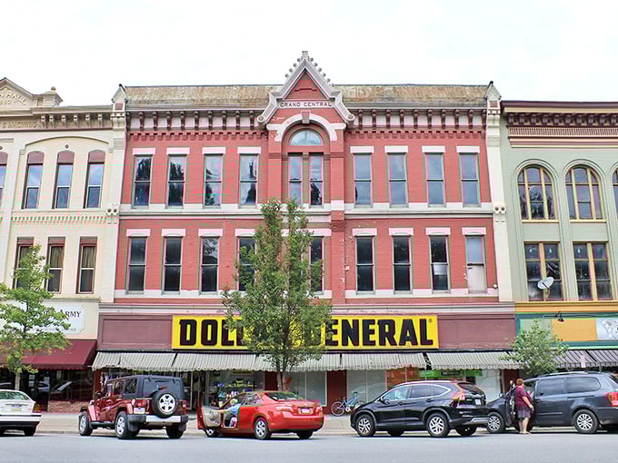 Even the Dollar General gets dressed up in Ridgway's historic downtown &ndash; talk about keeping up appearances.
