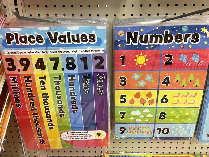 Educational charts that make learning visually delightful. These colorful teaching tools prove that knowledge doesn't have to come with an intimidating price tag.